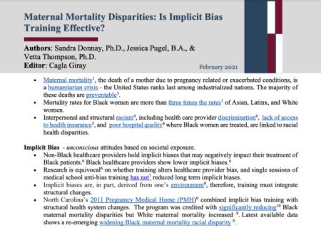 Implicit Bias Police Training: What Works? – The Racial Equity Initiative